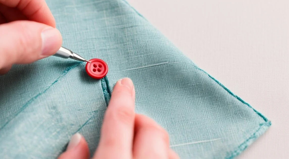 Curso de Costura: Cómo Coser Botones y Ojales